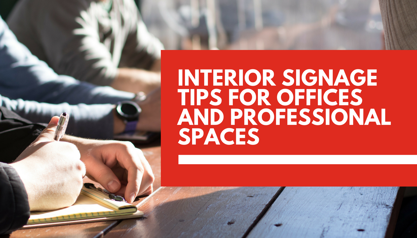 Interior signage tips for any office or professional space - Muffin ...